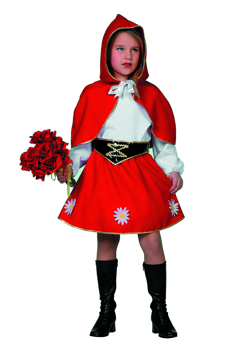 Jurkje met rode cape | Party Max De Feestwinkel